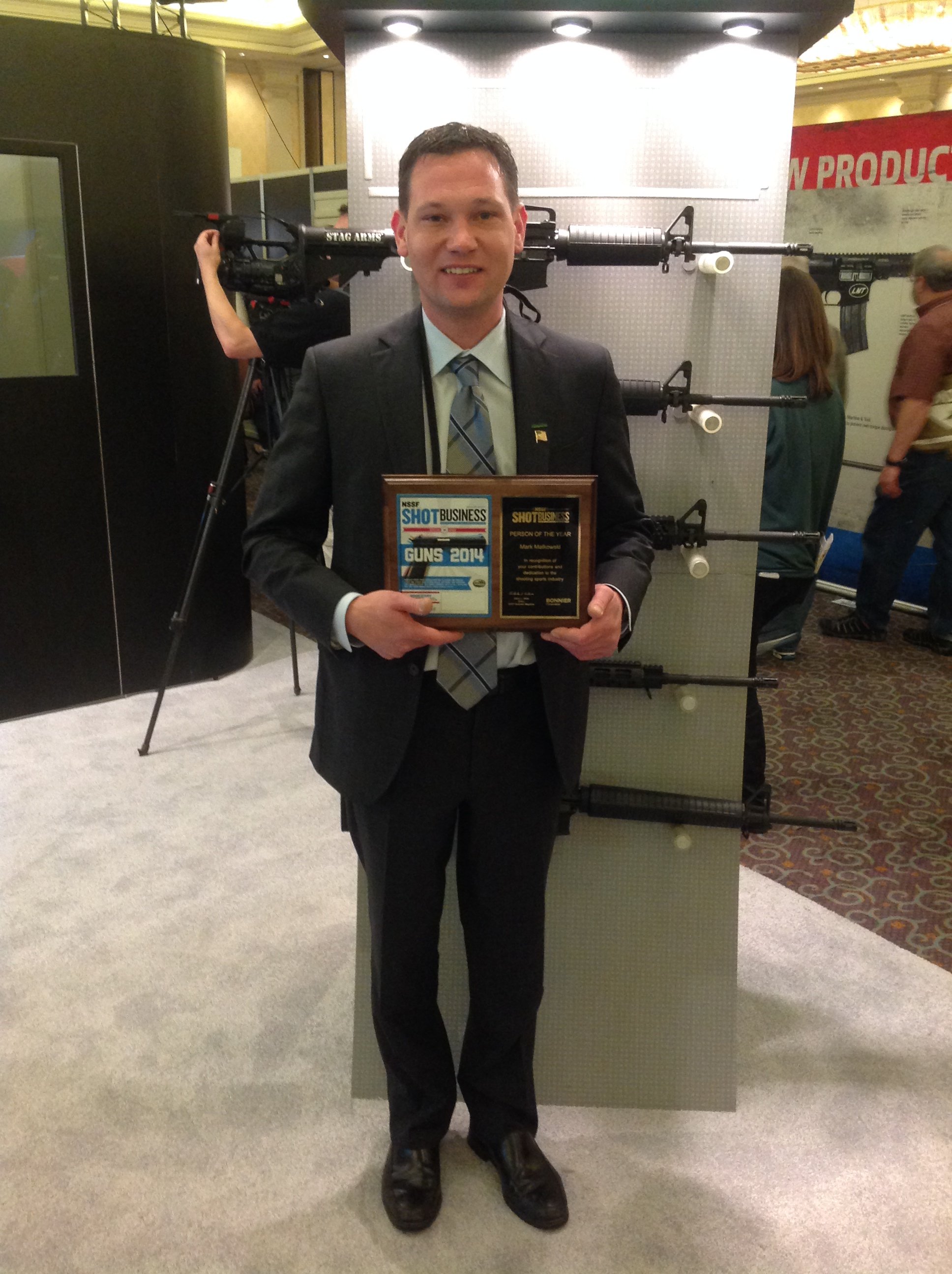 Mark Malkowski awarded the National Shooting Sports Foundation’s 2014 ...